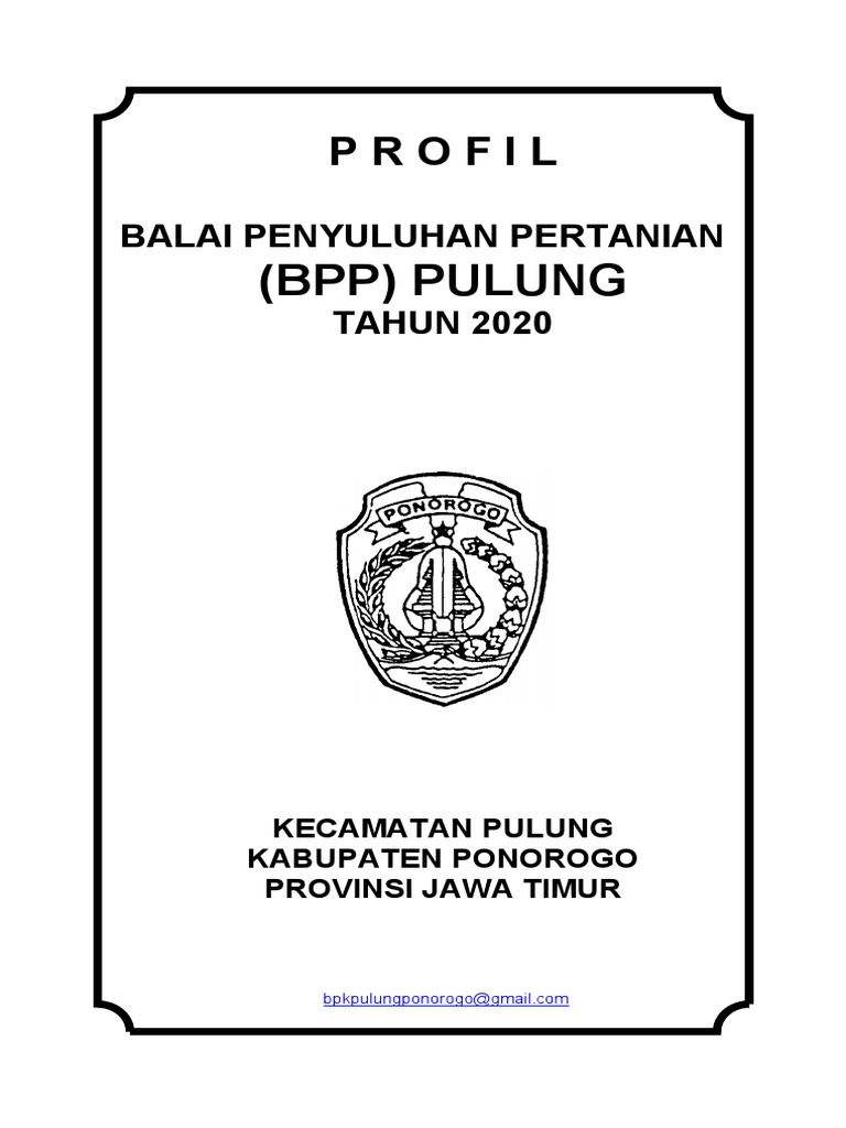 2020 Profil BPP Pulung | PDF