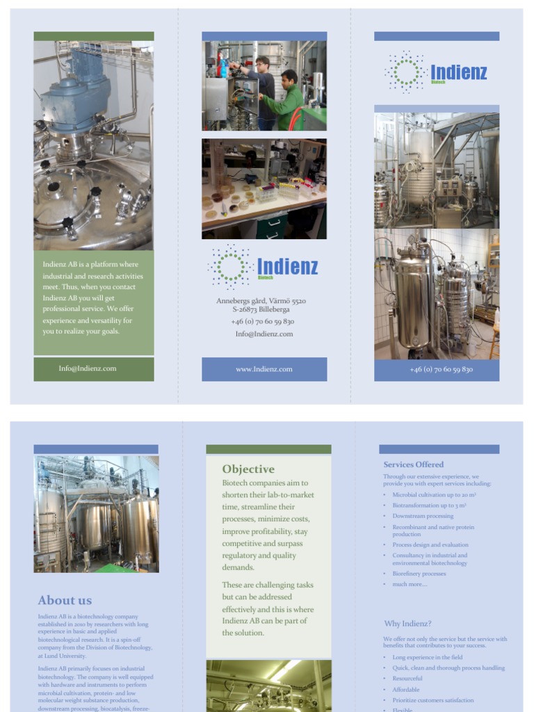 Indienz Brochure | PDF | Biotechnology | Economies