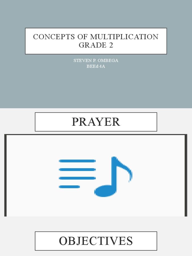 Concepts of Multiplication | PDF | Multiplication | Arithmetic