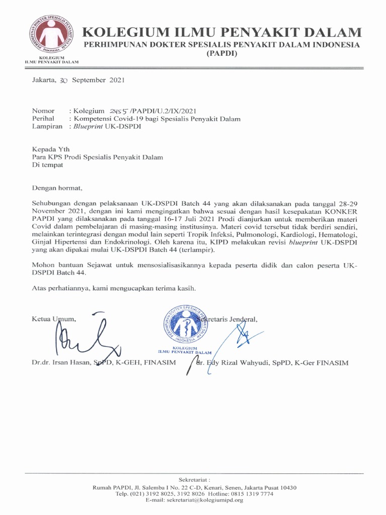 No - 2455 Kompetensi Covid Dan Revisi Blueprint UK-DSPDI-5 | PDF