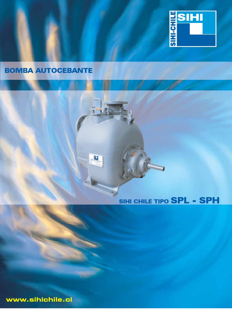 Catalogo Autocebante Sihi CH SPL | PDF | Bomba | Ingeniería mecánica