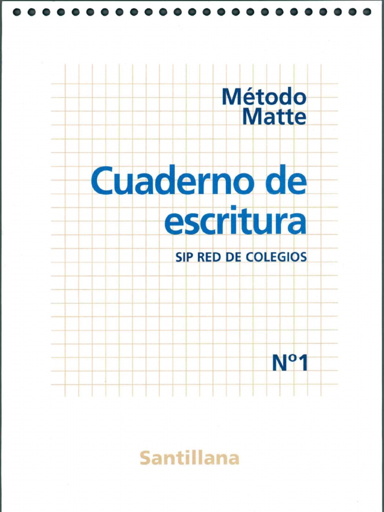 Metodo Matte Escritura 1 (1) NM | PDF