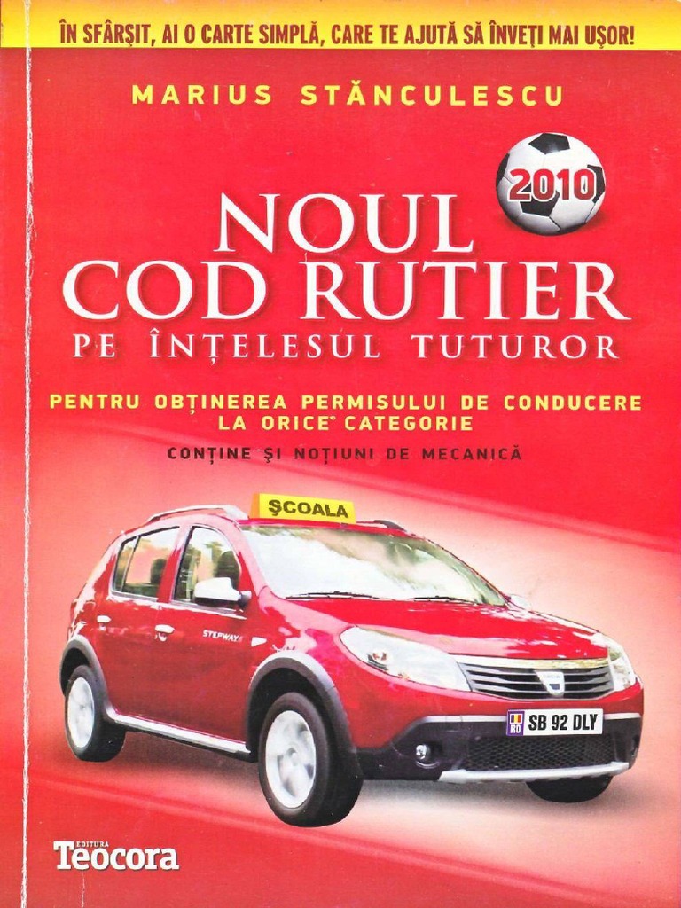 Noul Cod Rutier Pe Intelesul Tuturor Opt | PDF