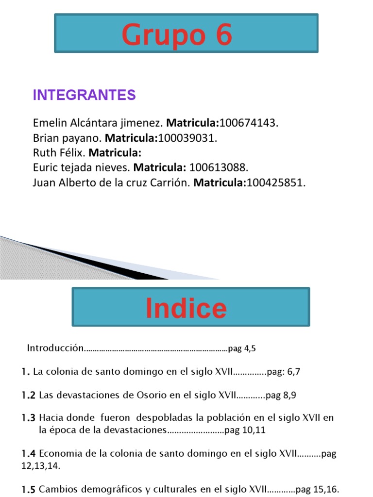La Colonia de Santo Domingo en El Siglo XVII | PDF | Pobreza | Pobreza e indigencia