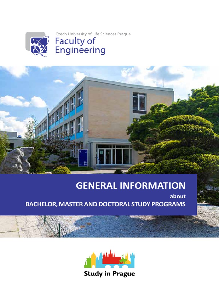 General Information: Bachelor, Master and Doctoral Study Programs | PDF ...