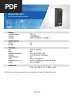 Matrix Telecom ETERNITY PENX Technical Specification | PDF | Internet ...