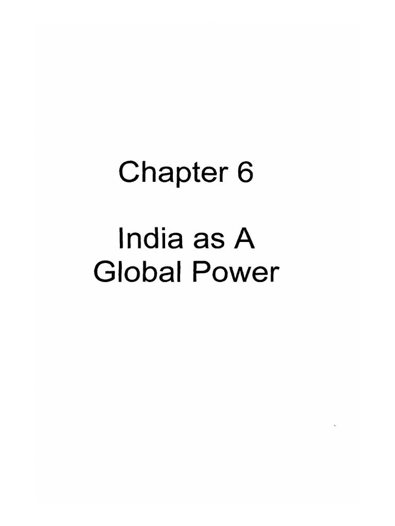 India As Emerging Power | Download Free PDF | Great Power | Gross ...