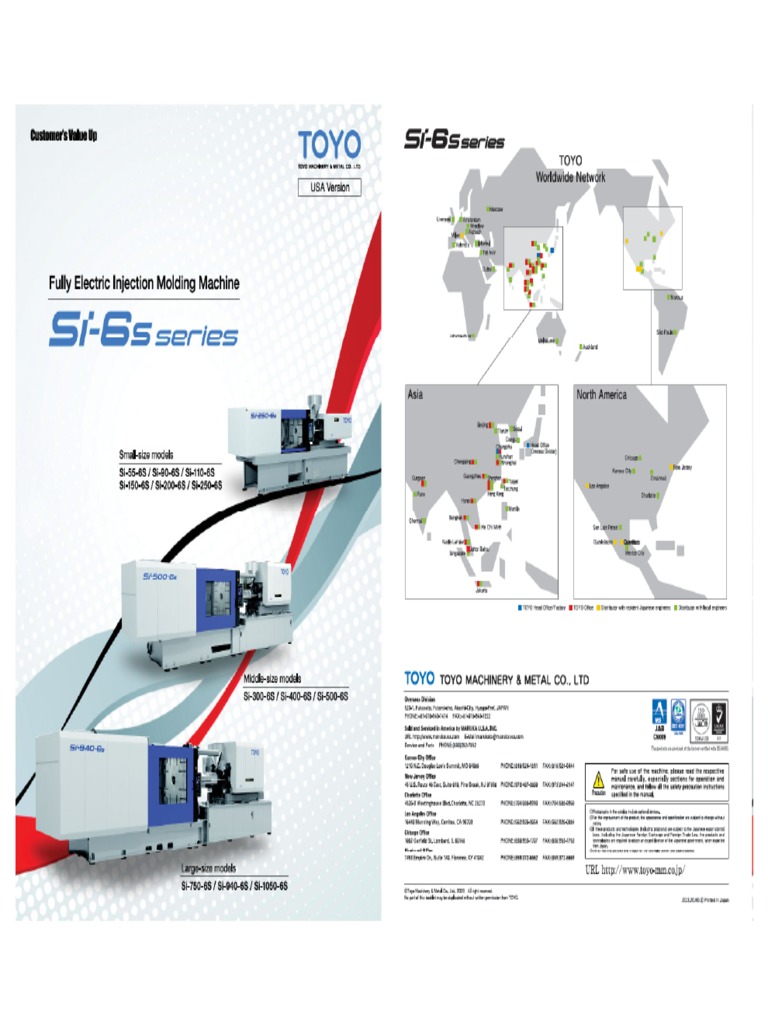 TOYO Si 6S Catalog April 2020 | PDF