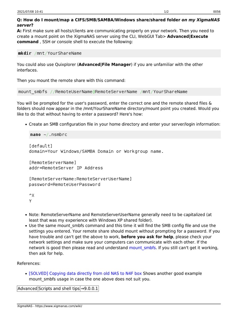 Server?: Mount - Smbfs | PDF | System Software | Computing