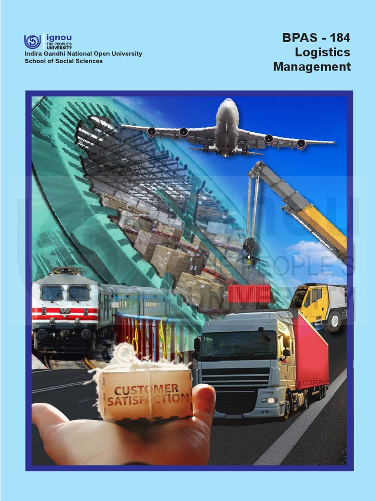 BPAS - 184 Logistics Management | PDF | Logistics | Supply Chain Management