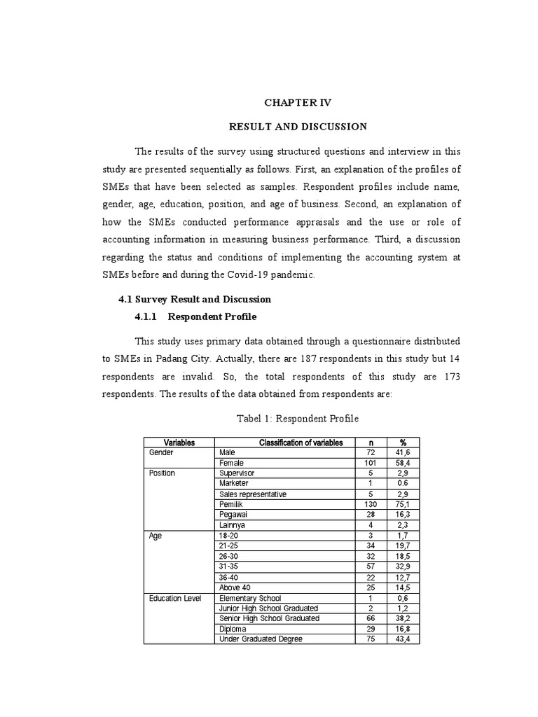 CHAPTER IV Revisi | PDF | Bookkeeping | Accounting