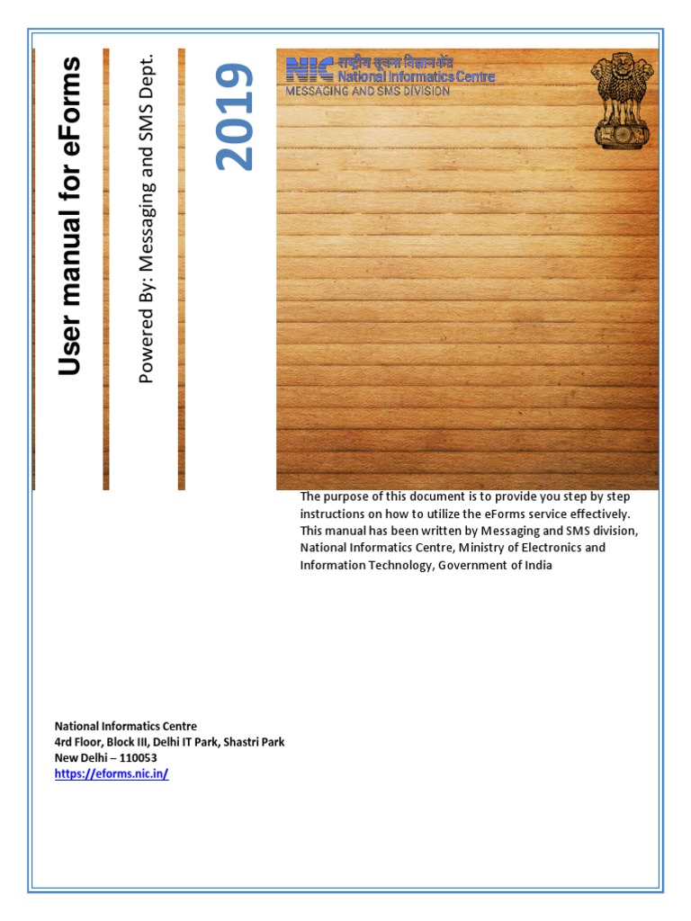 GOV - IN EMAIL ID User - Manual | PDF | Login | Domain Name System