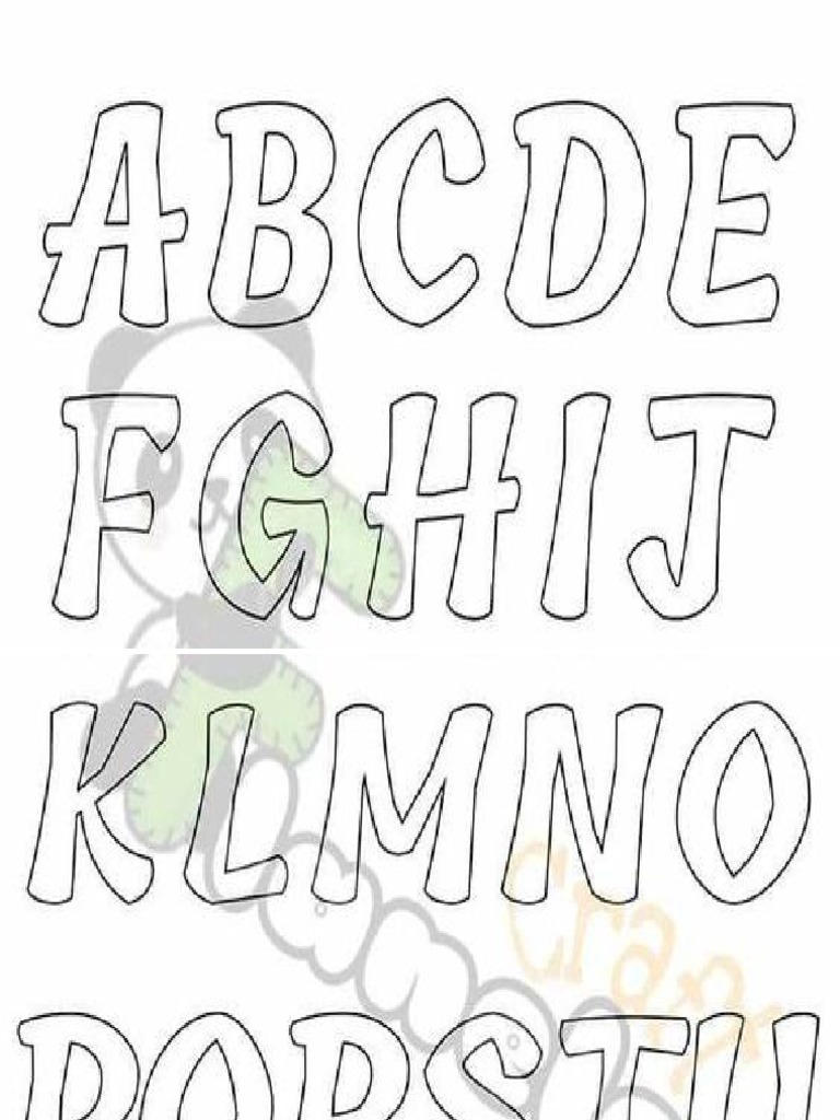 Letras para Imprimir | PDF