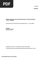 DIN 5480-1: Involute Spline Principles | PDF | Engineering Tolerance | Gear