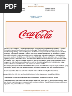 Coca-Cola's Pricing Strategy Overview | PDF | Coca Cola | Pricing