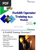 Forklift Training Manual.v5.2 | PDF | Forklift | Occupational Safety And Health
