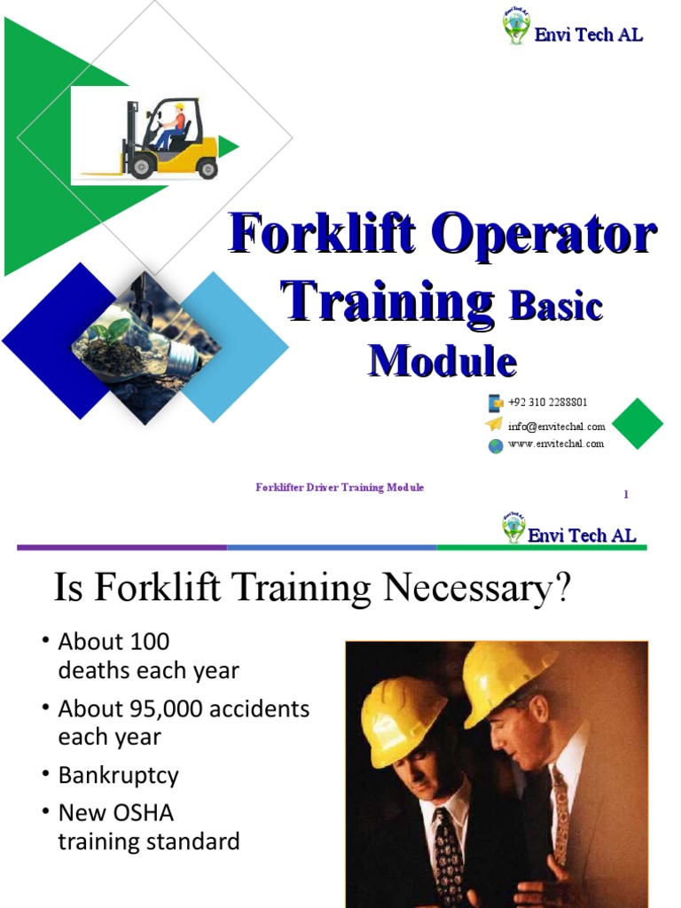 Forklift - Basic Module | PDF | Forklift | Elevator