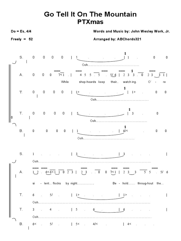 Go Tell It On The Mountain | PDF
