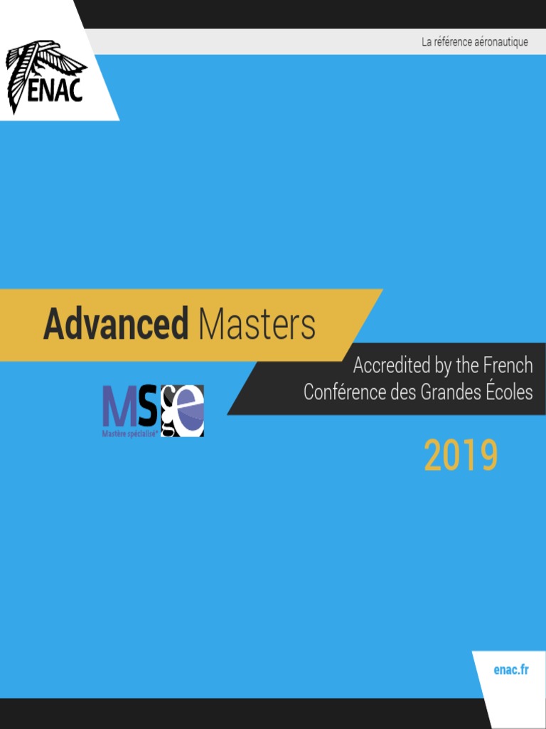 Advanced Masters: Accredited by The French Conférence Des Grandes ...