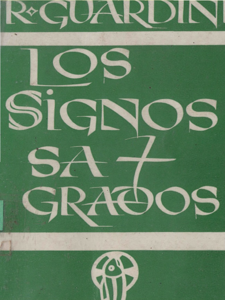 Guardini, Romano - Los Signos Sagrados (Ele) | PDF | Oración | Alma