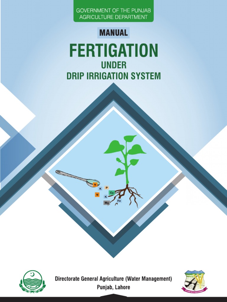 Fertigation Techniques for Drip Irrigation | PDF | Fertilizer | Soil