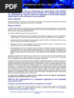 EU REACH SVHC - Declaration Template - English | PDF | Finance & Money ...