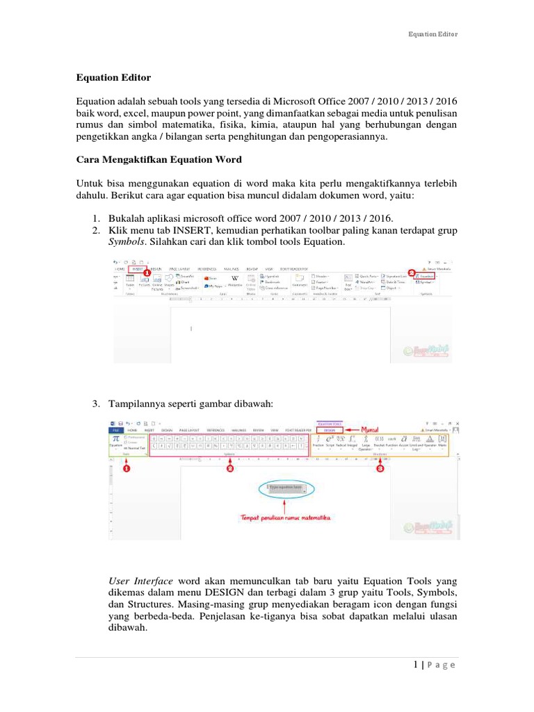 Equation Editor | PDF