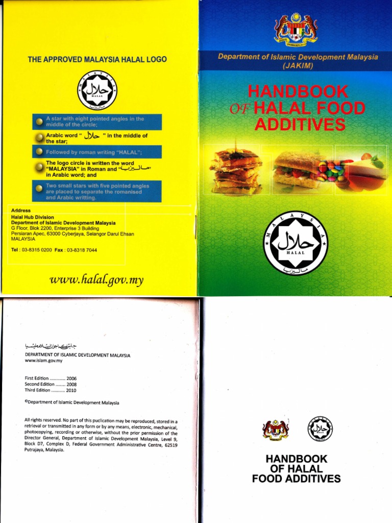 Handbook of Halal Food Additives | PDF | Magnesium | Hydroxide