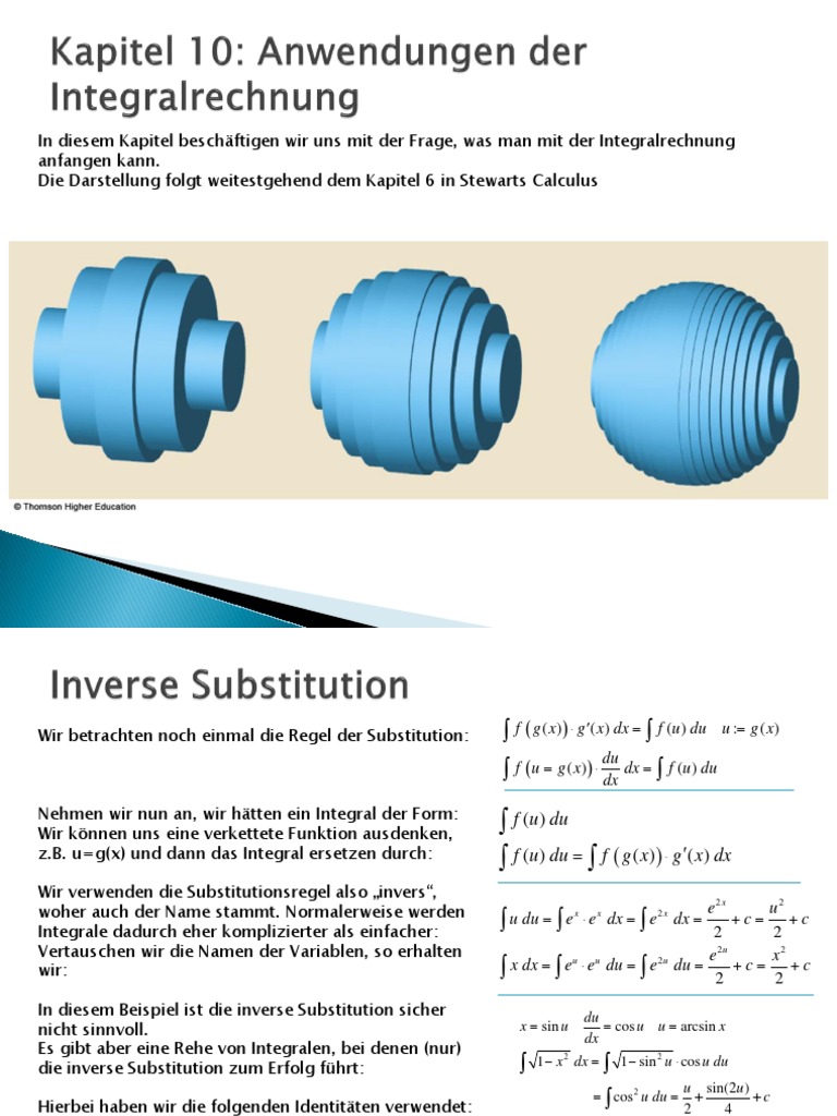 Anwendungen Integralrechnung | PDF