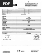 RTD Certificate | PDF | Calibration | Uncertainty