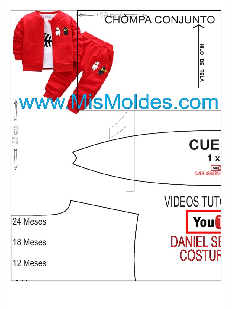 Moldes y Patrones de Chompas Gratis | PDF | Textiles | Ropa