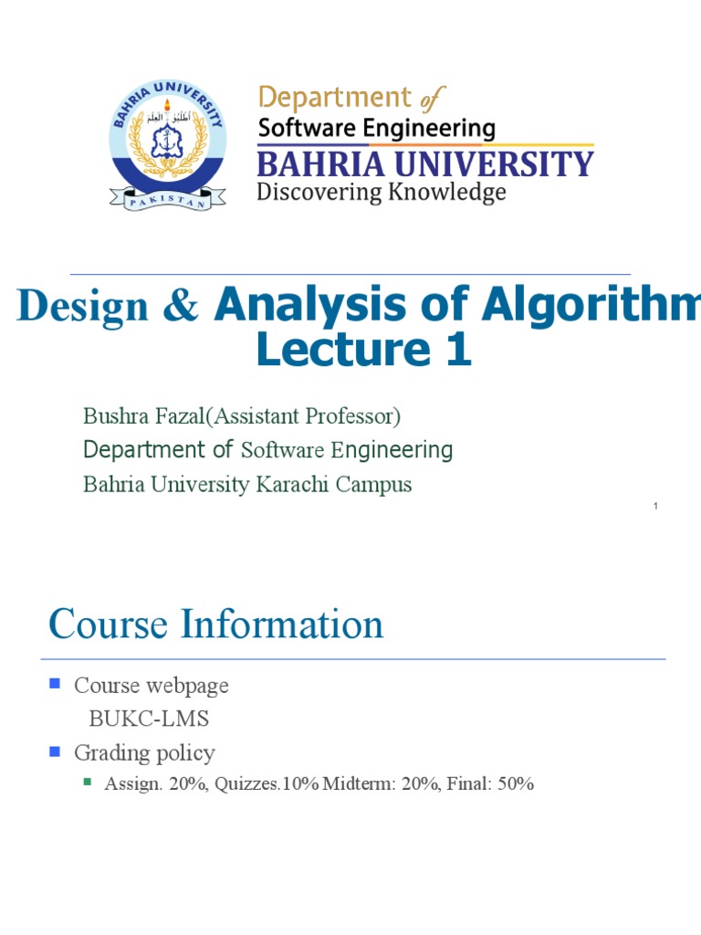 Design And Analysis Of Algorithm Pdf Algorithms Inputoutput