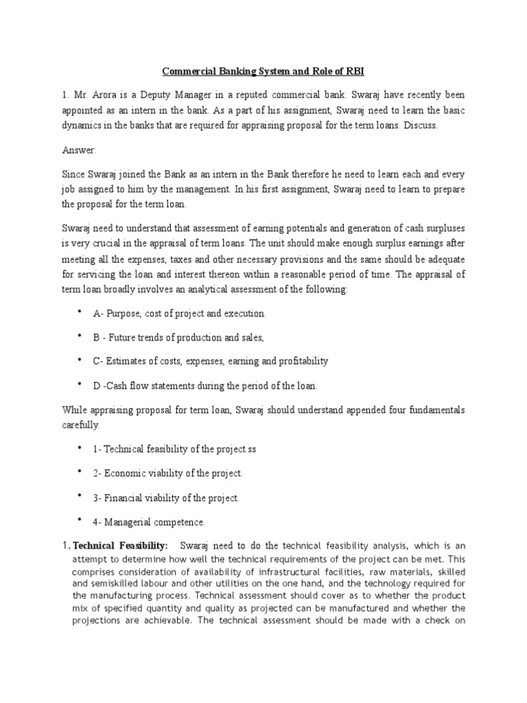 Commercial Banking System and Role of RBI | PDF | Banks | Finance & Money Management
