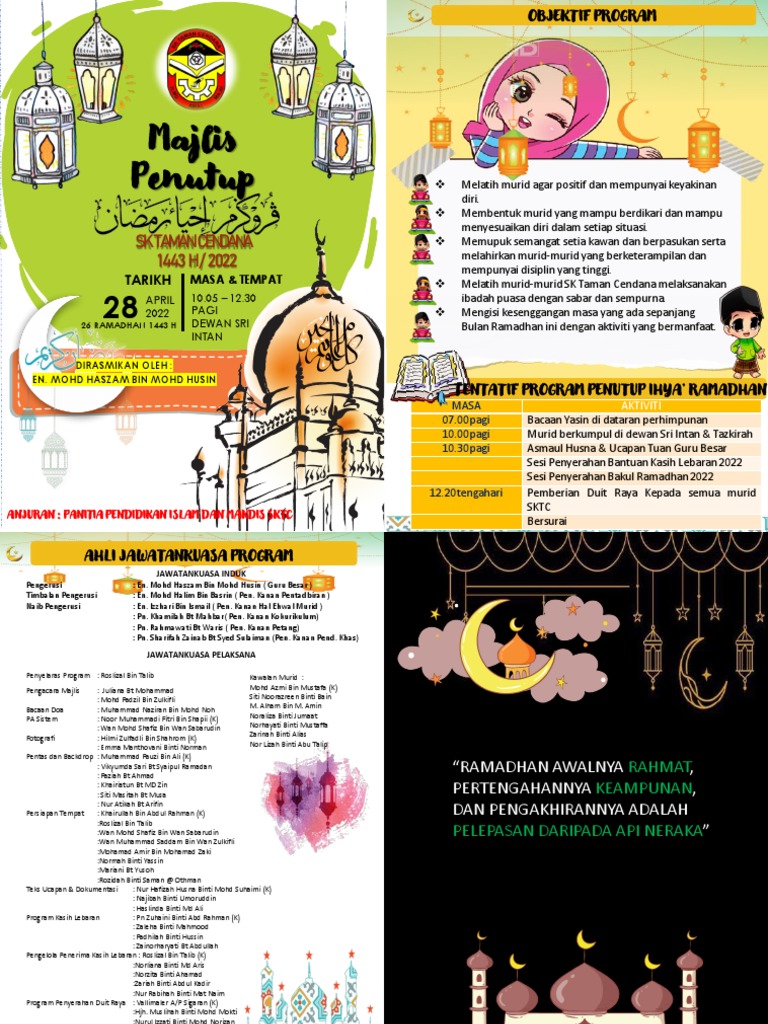 Buku Program Ihya' Ramadhan 2022 | PDF