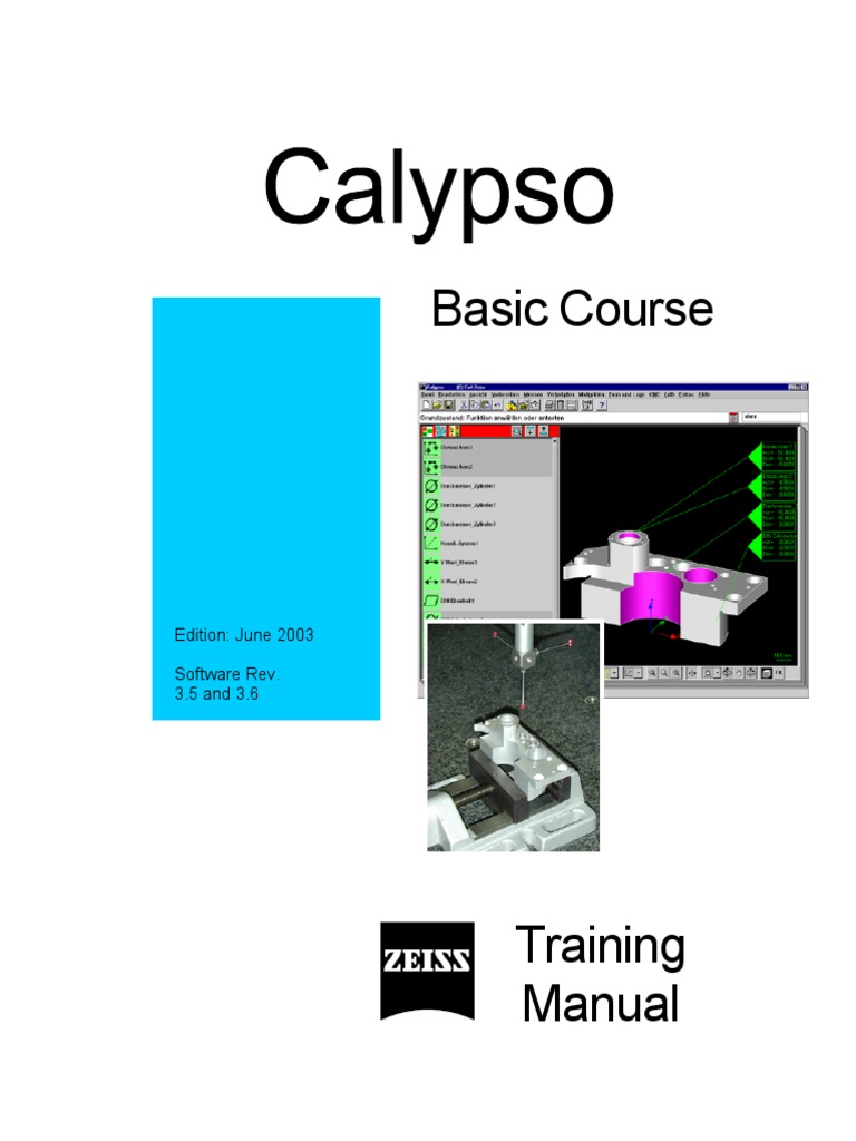 Calypso Basic Manual | PDF | Calibration | Computer File