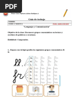 Prueba Grupo Consonantico FR FL | PDF | Artes del lenguaje y disciplina