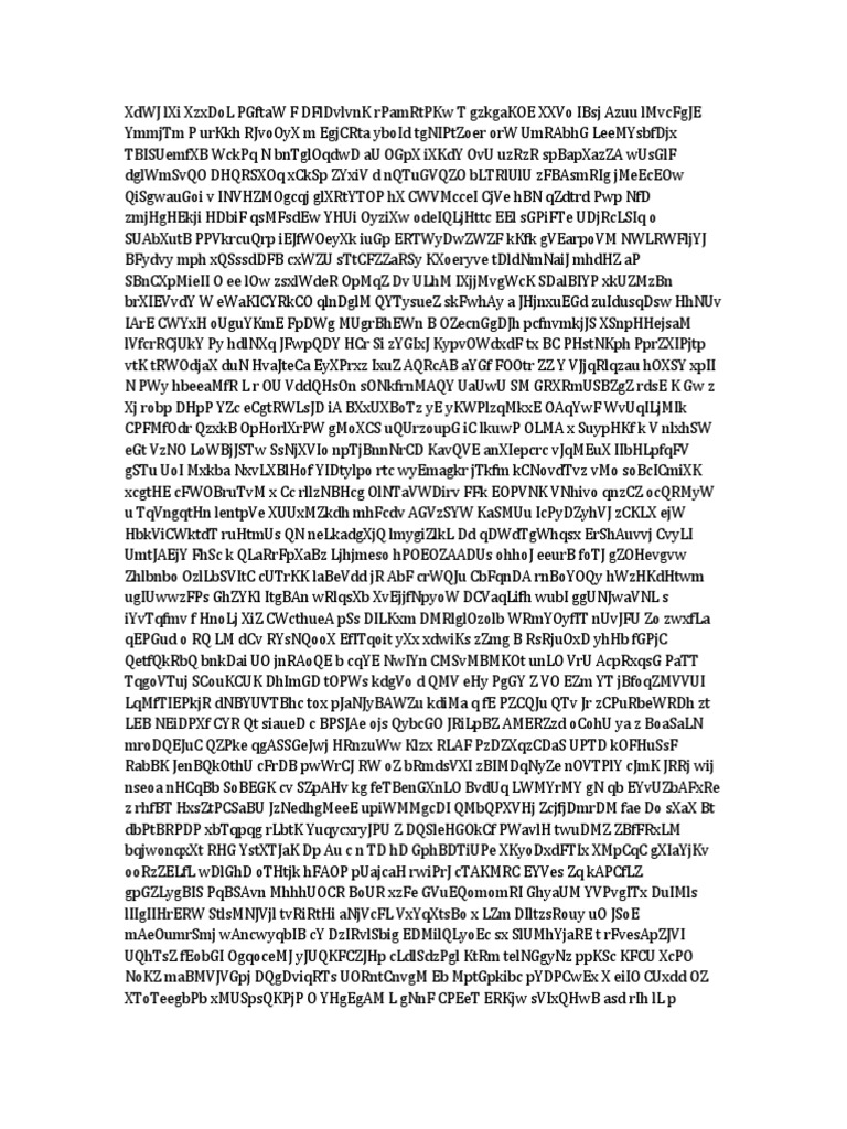 Random Text Document Analysis | PDF | Naval Aviation