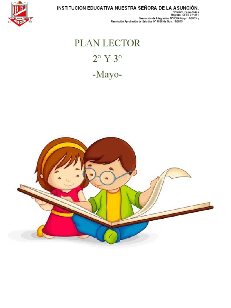 PLAN LECTOR 2° Y 3°. Mayo | PDF