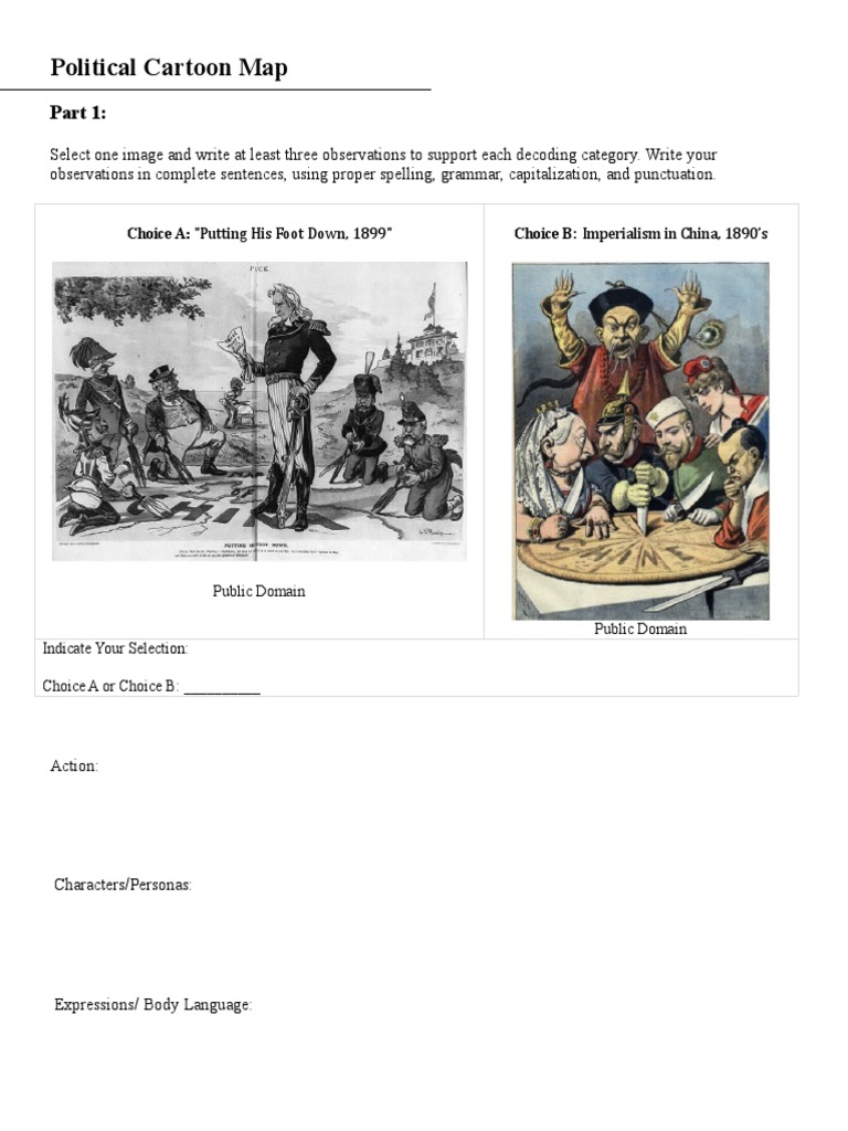 02 02h Political Cartoon Map | PDF