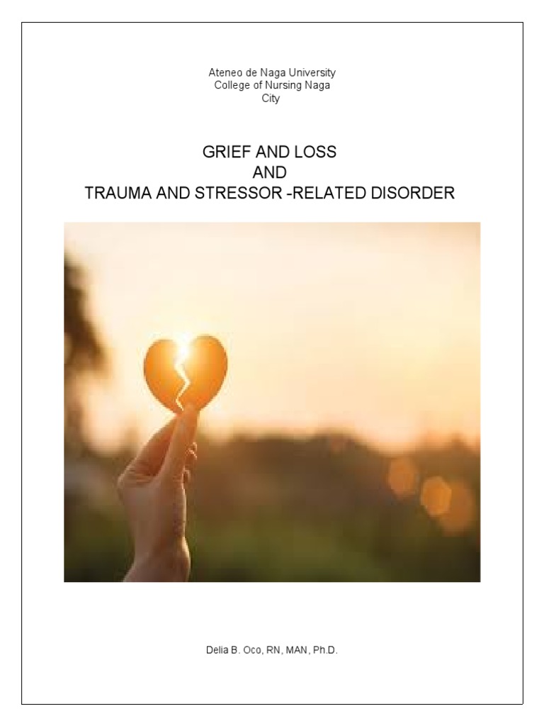 Grief And Loss Pdf Dissociation Psychology Grief