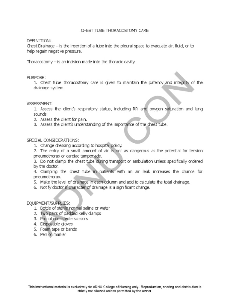 Checklist On CTT | PDF | Health Sciences | Clinical Medicine