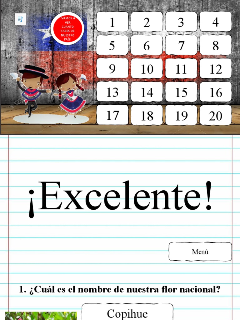 Trivia Fiestas Patrias | PDF | Chile | Bolivia