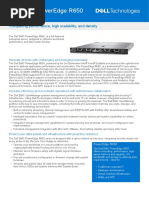 Dell EMC PowerEdge R550 Spec Sheet | PDF | Solid State Drive | Computer ...