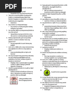 100 Questions + Answers LTO Exam Reviewer (TAGAL | PDF