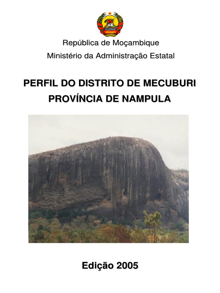 Mecuburi | PDF | Moçambique | Ministério (departamento governamental)
