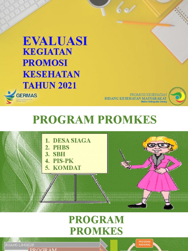 Evaluasi Program Promkes 2021 | PDF