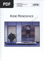 KONE (Manual Tecnico de Mantenimiento MonoSpace) | PDF | Ascensor | Cambiar