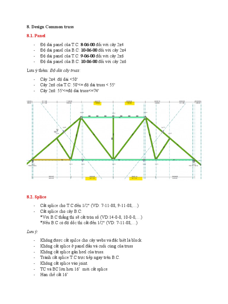 Design Common Truss | PDF