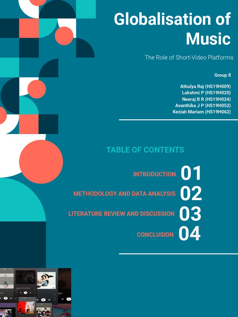 Globalisation of Music | PDF | Globalization | Social Media