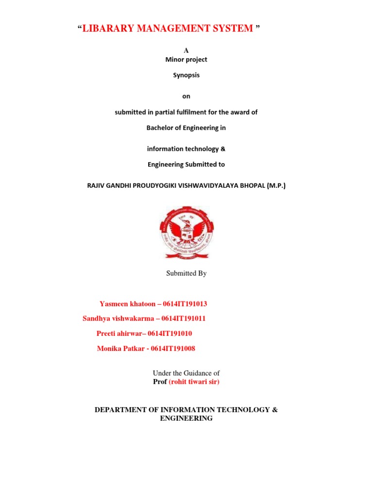 Libarary Management System222222222222 | PDF | Libraries | Databases